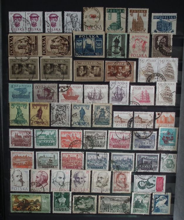 Polen, LOT auf zwei A4-Steckkarten Diverse (Gebraucht) in Kriens für ...