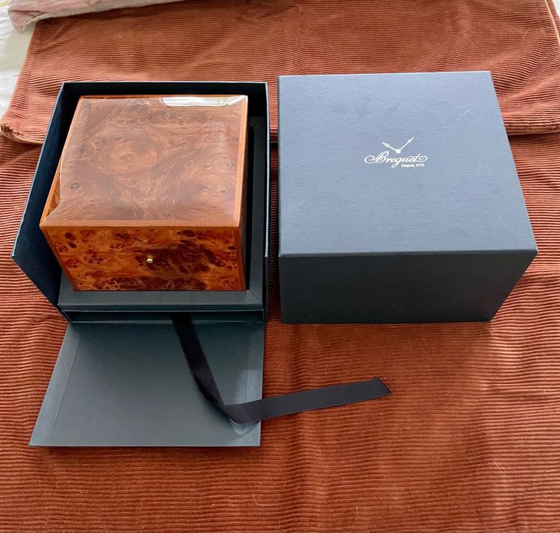 Breguet Holz Uhrenbox - Original Breguet watch Wooden Box (Neu (gemäss ...
