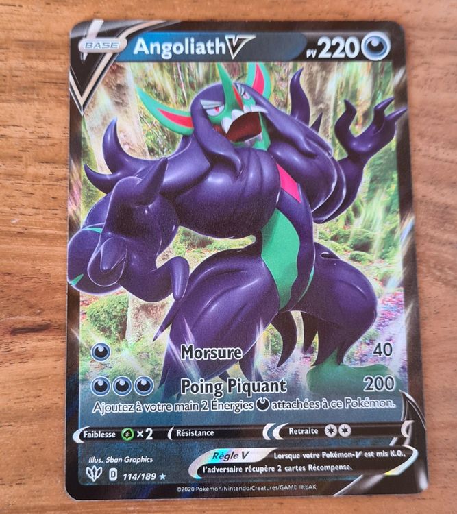 Pokemon angoliath v (Neu (gemäss Beschreibung)) in Carouge GE für CHF 1 ...