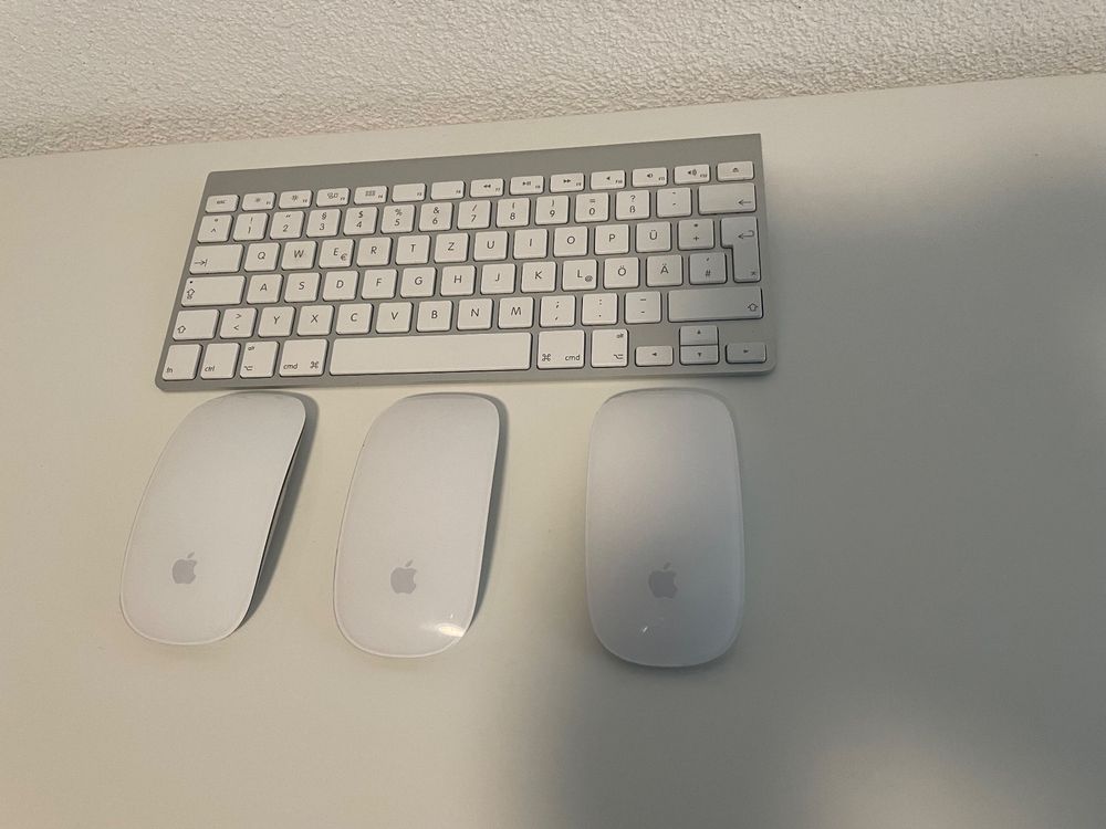 1x Apple Magic Keyboard + 3x Apple Mouse | Kaufen auf Ricardo