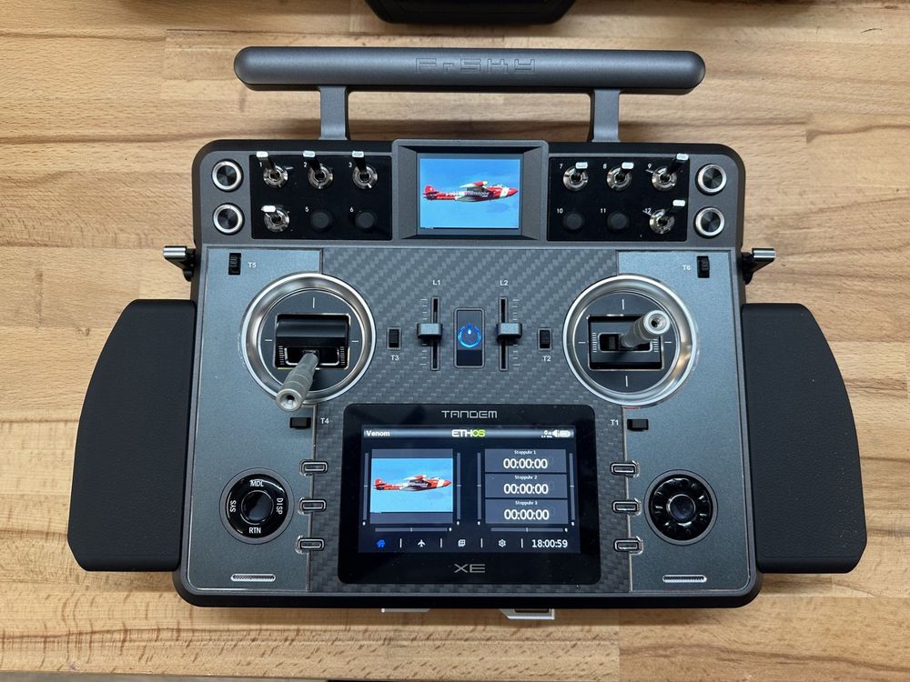 FrSky TANDEM XE Pultsender mit Garantie, 3 Empfänger pus.... (Gebraucht ...