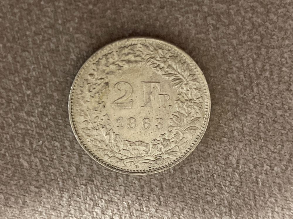 2 Franken 1963 Silbermünze | Kaufen auf Ricardo