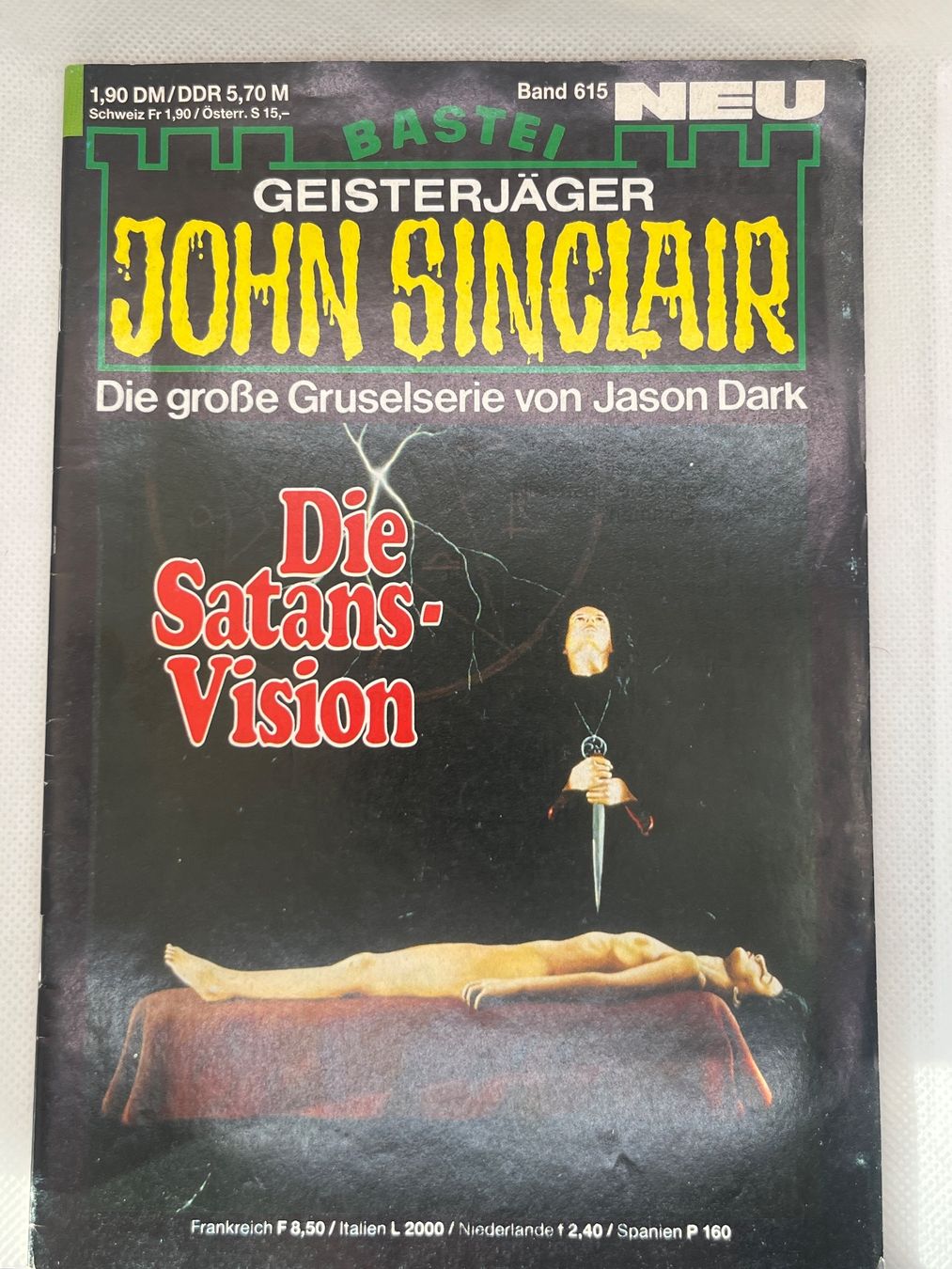 John Sinclair Band 615 - Die Satans Vision, 1. Auflage (Gebraucht) in ...