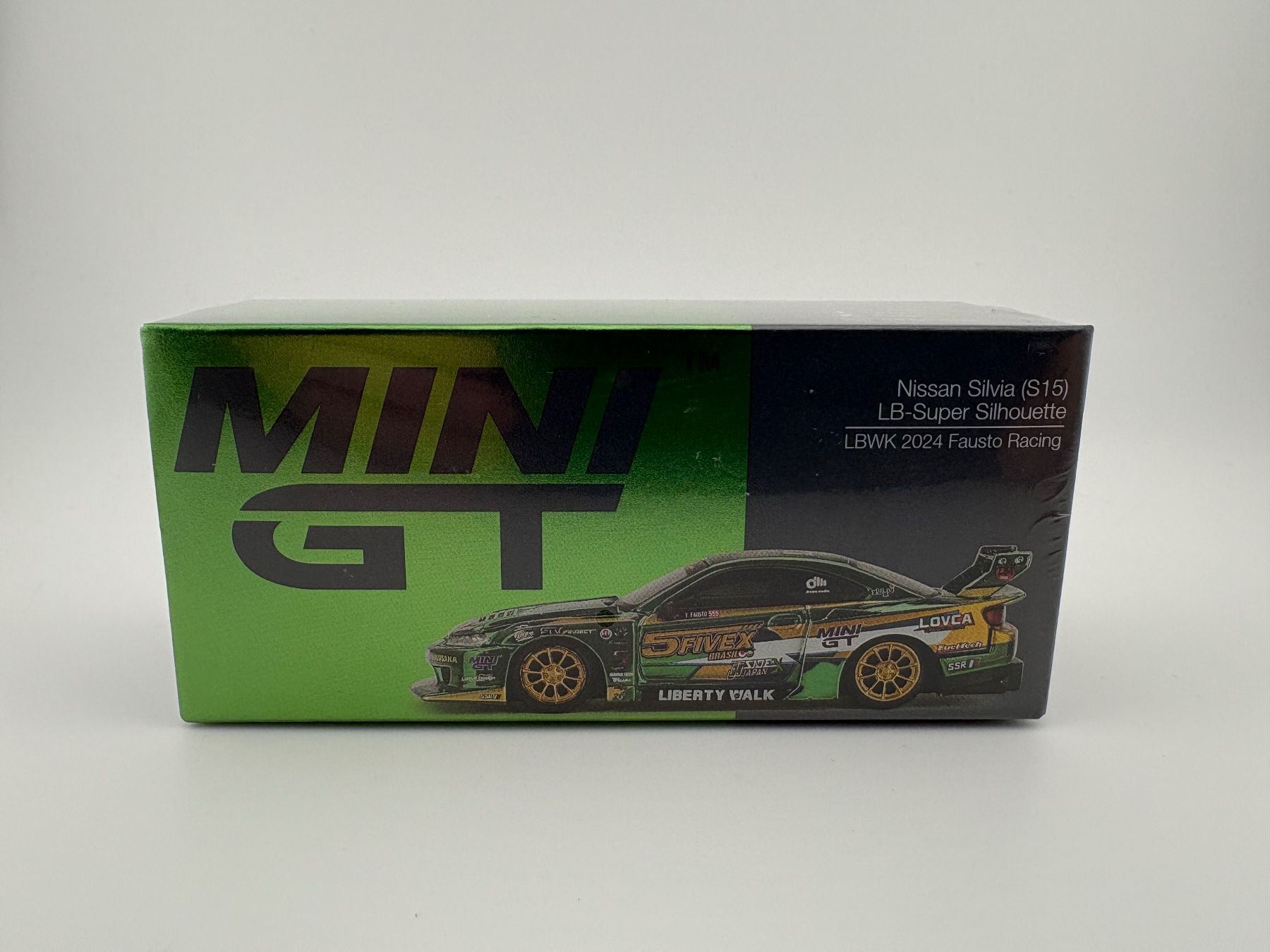 Mini GT Nissan Silvia S15 LB-Super Silhouette Fausto Racing (Neu und ...