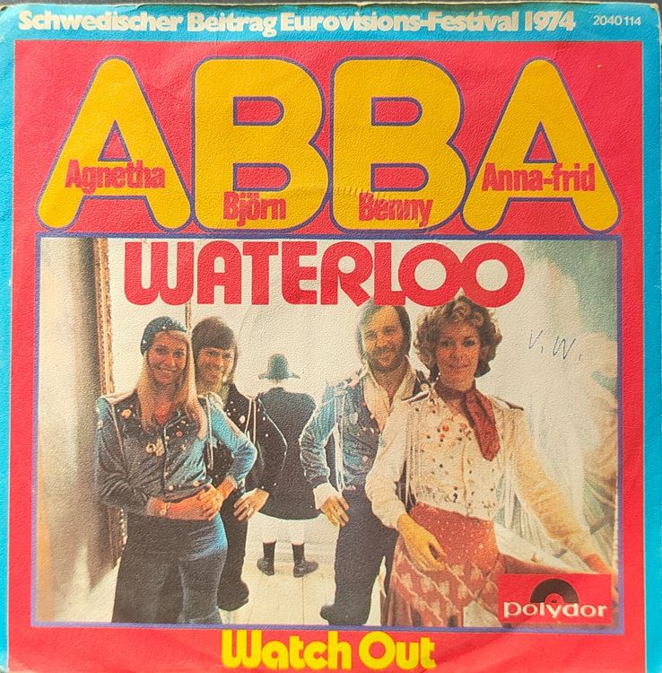 Vinyl-Single ABBA - Waterloo | Kaufen auf Ricardo