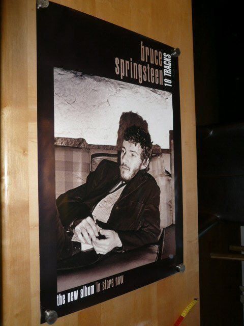 BRUCE SPRINGSTEEN 18 Tracks - PROMO POSTER - 1999 (Neu (gemäss ...