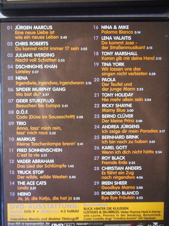 Die Kult-Box, 4 DVD, Dieter T. Heck, 40 Jahre ZDF Hitparade (Gebraucht ...