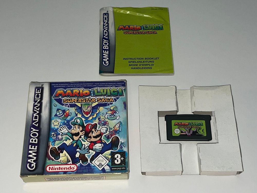 Game Boy Advance (GBA) - Mario & Luigi: Superstar Saga (OVP) | Kaufen ...