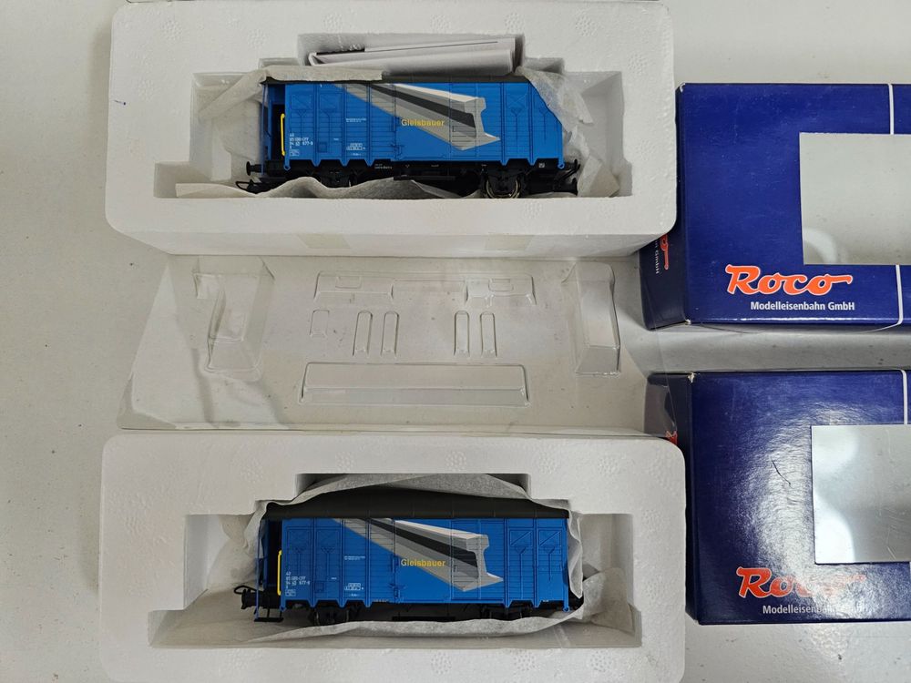 ROCO 66208 X 2 wagons CFF dès1.-fr (Neuf avec emballage d'origine) à ...