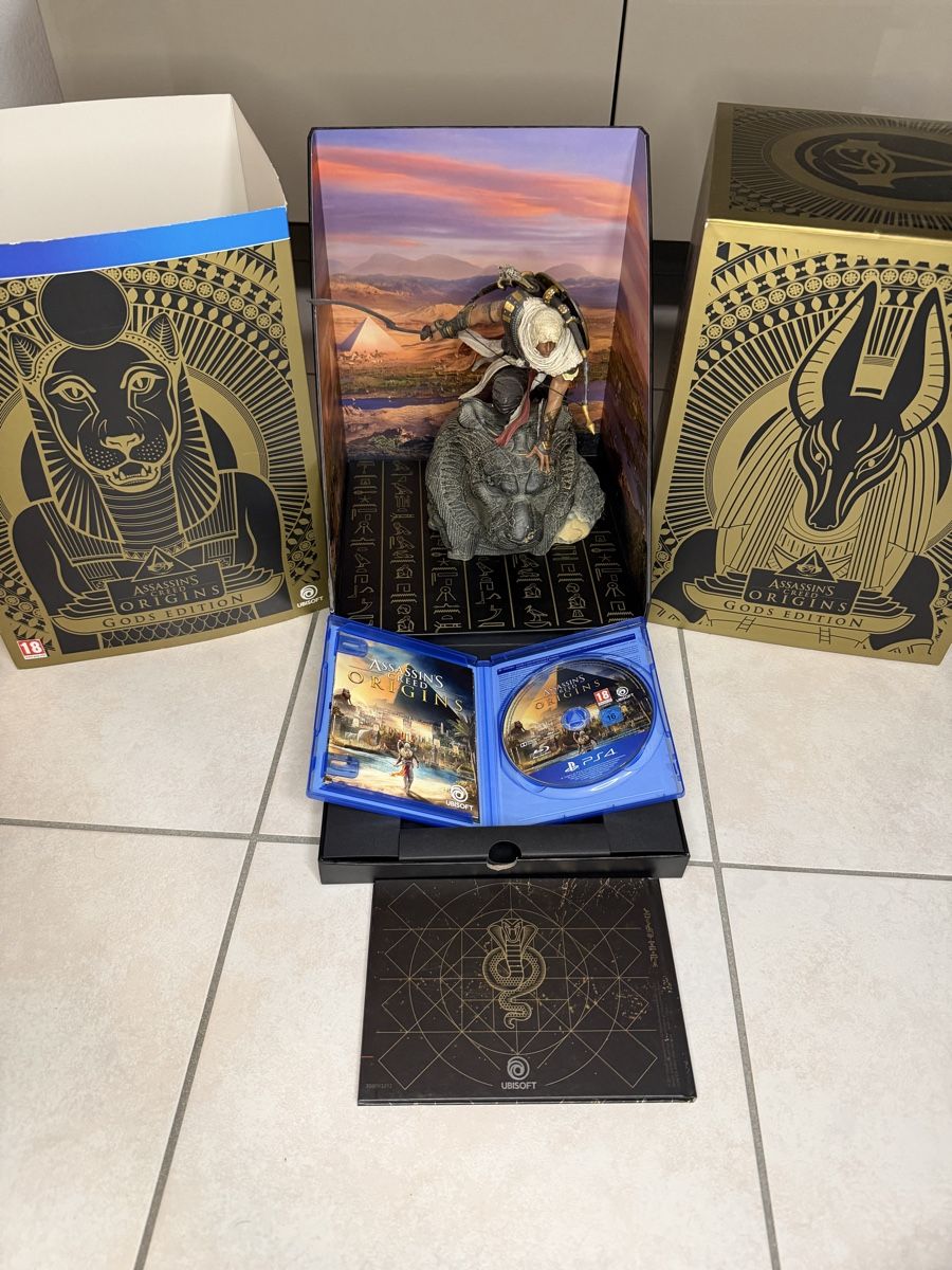 Assassin's Creed Origins Gods Edition – Bayek Statue – Top! (Gebraucht ...