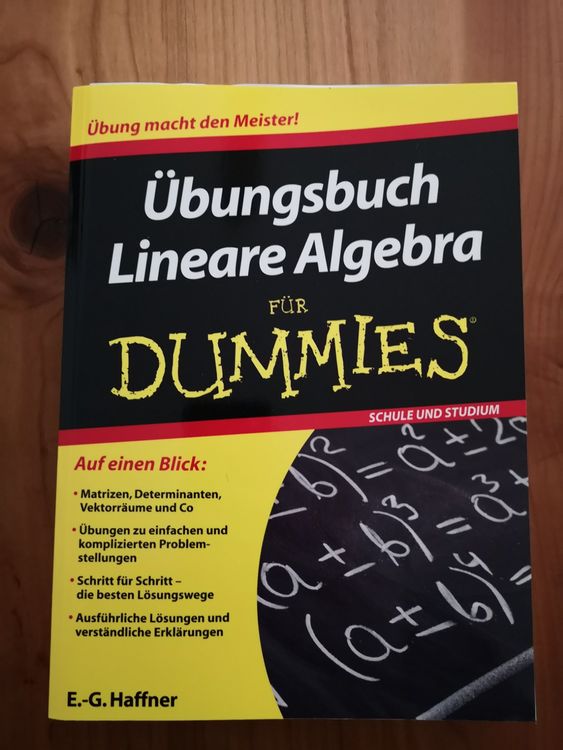 Übungsbuch Lineare Algebra Für Dummies Kaufen Auf Ricardo