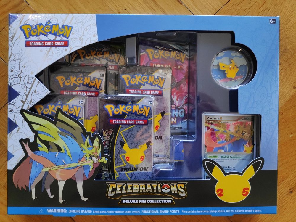Pokemon Zacian Celebrations BOX (Neu und originalverpackt) in für CHF ...