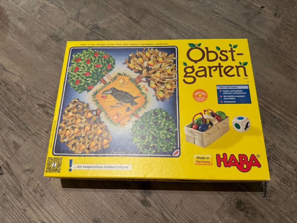 HABA Obstgarten + Djeco Memo Spiel 🍎🍐🍒 (Gebraucht) in Wilen b. Wil für ...