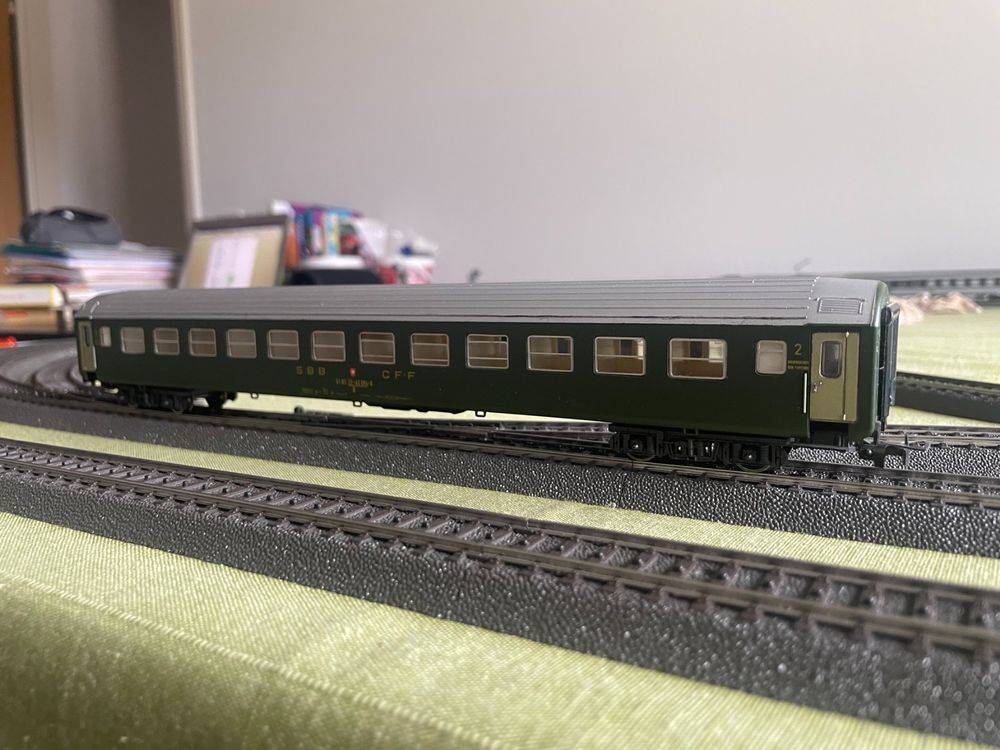 Liliput UIC-X SBB CFF h0 2. Klasse (Gebraucht) in Villeneuve VD für CHF 18 – mit Lieferung auf ...