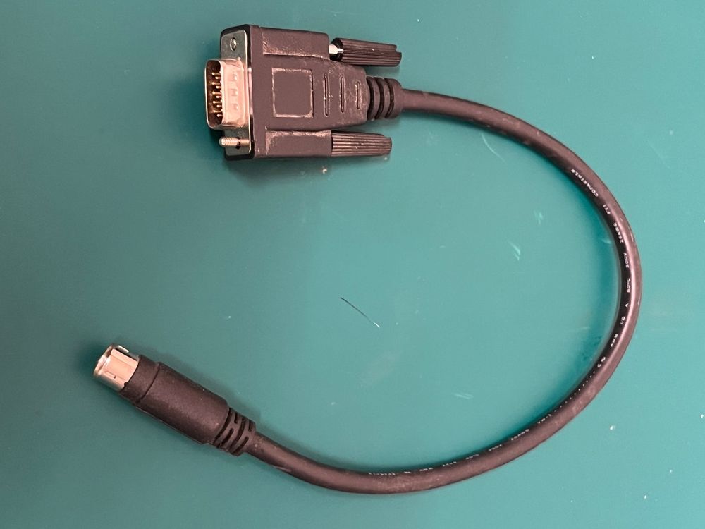 HD15 to Mini Din 9 MINIDIN9 Adapter Cable Sigma VGA (D'occasion) à Nyon ...