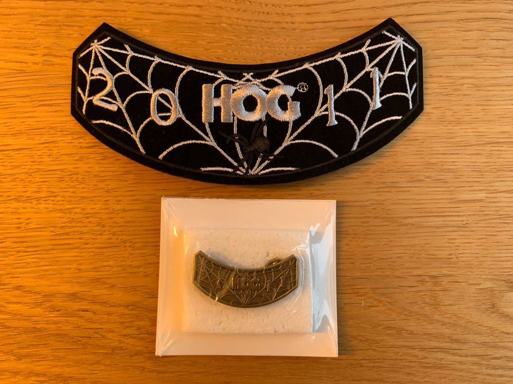 Harley Owners Group 2011 Patch mit Pin, Top Zustand (Neu und ...
