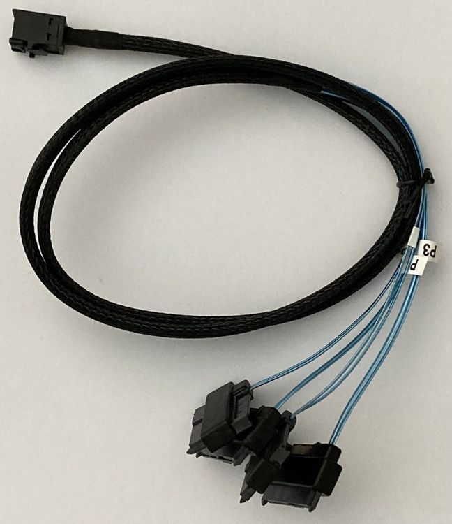 SAS SFF-8643 zu SFF-8482 SATA Power 1M (Gebraucht) in Olten für CHF 22. ...