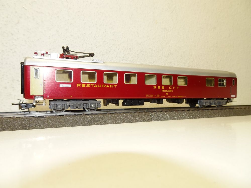 Märklin Personenwagen SBB 009-6 Restaurant HO (7) (Gebraucht) in Luzern für CHF 10.9 – mit ...