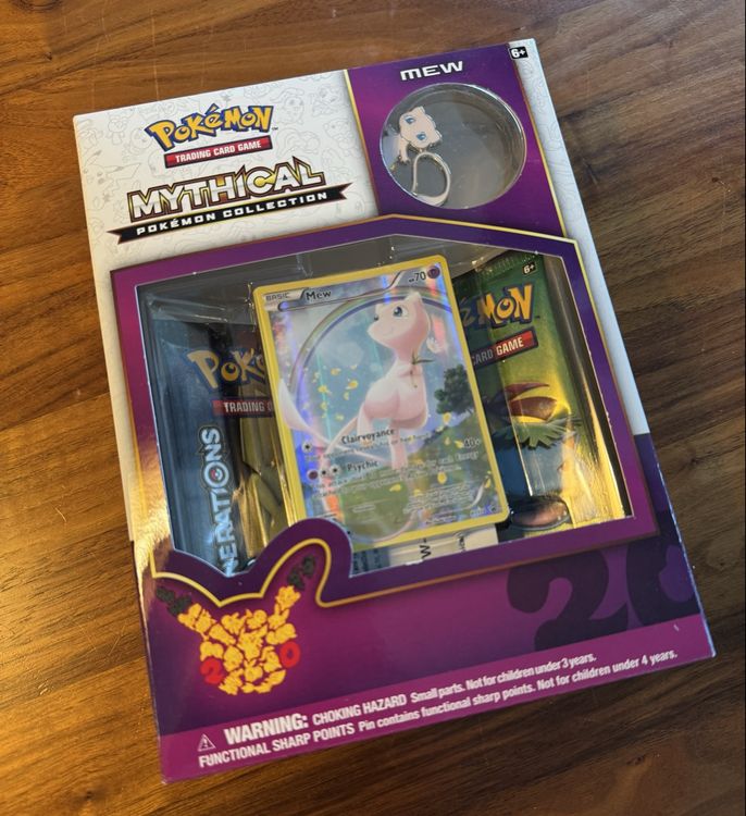 Pokémon Mythical Mew Kollektion 25 Jahre Jubiläum (Neu und ...