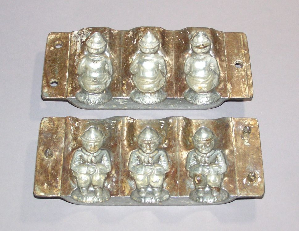 ALTE SCHOKOLADENFORM GIESSFORM FIGUR 3 MÄNNCHEN (Gebraucht) in Grenchen ...