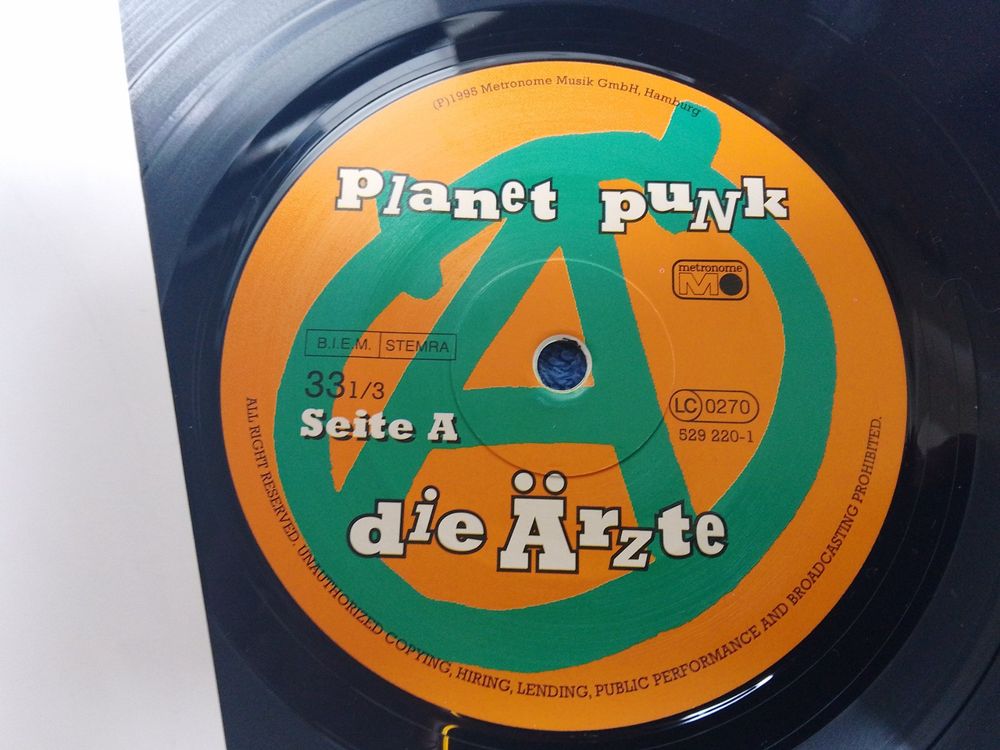 DIE ÄRZTE - planet punk 2x10" NEAR MINT first press 1995 top (Gebraucht ...