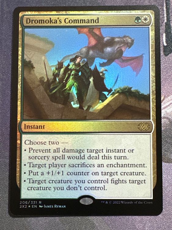 Dromoka‘s Command FOIL Double Masters Boosterfrisch | Kaufen auf Ricardo