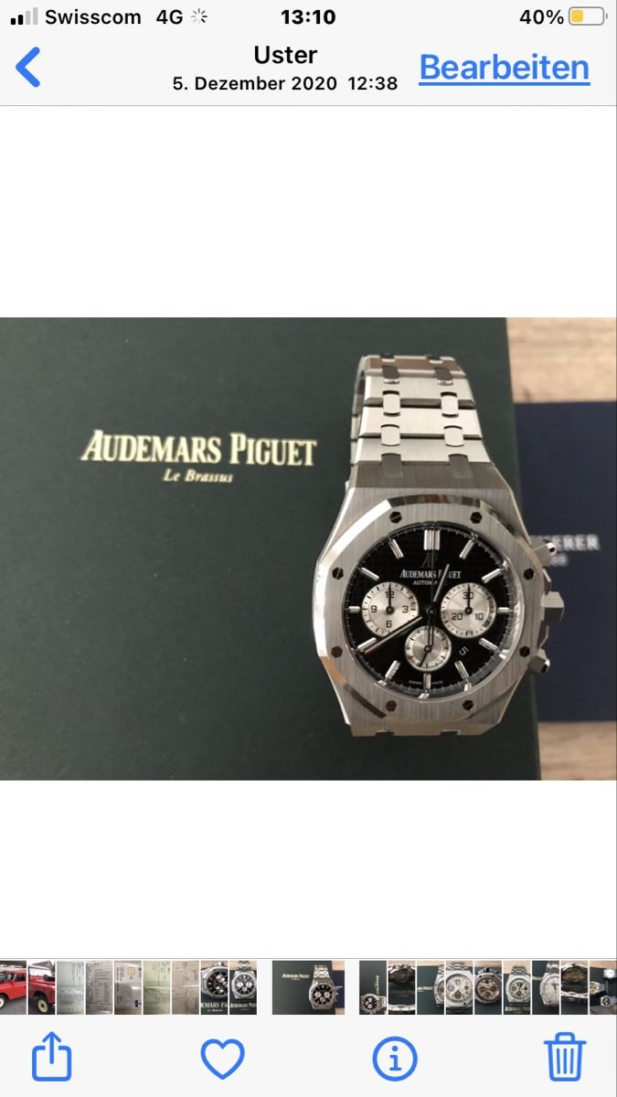 Audemars Piquet Royal Oak, 2022, neuwertig, 41mm, CH Uhr (Neu (gemäss ...
