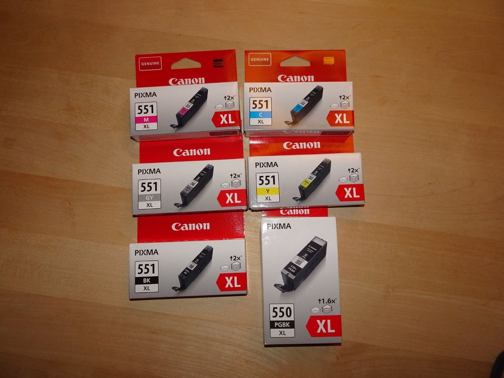 Canon Pixma 551/550 | Kaufen auf Ricardo