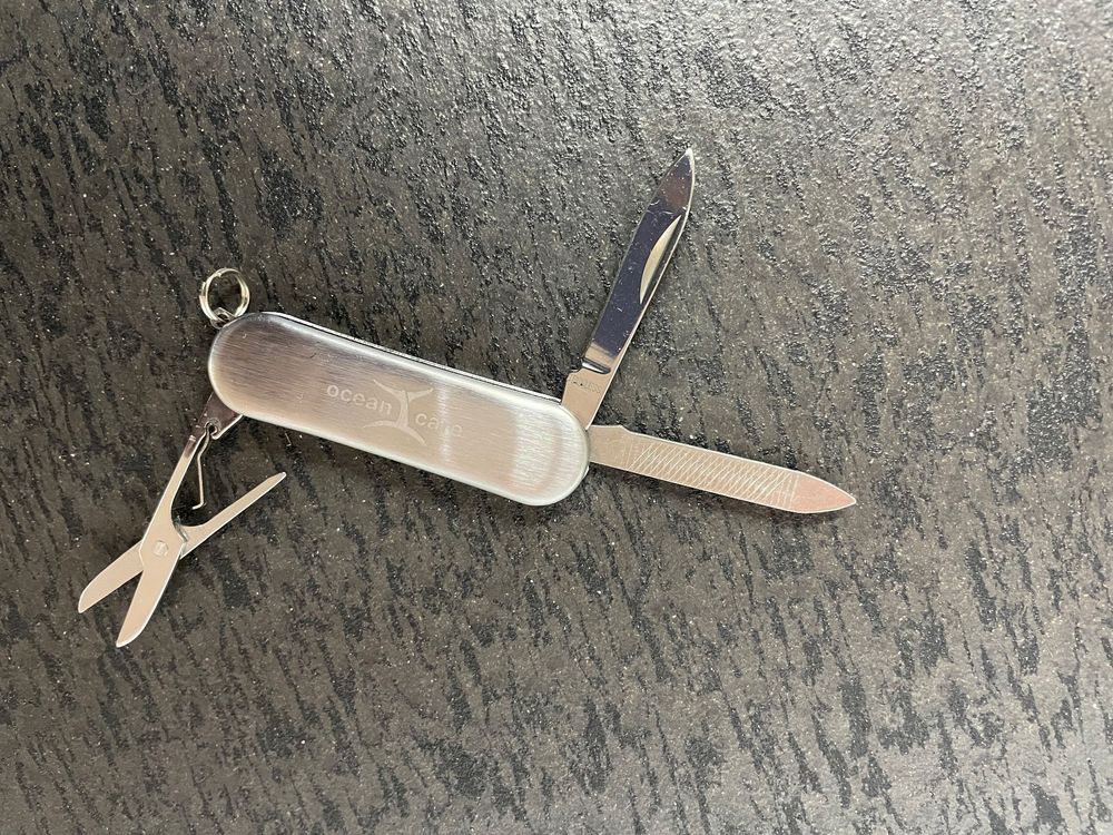 Kleines Taschenmesser 3 teilig, ocean care | Kaufen auf Ricardo
