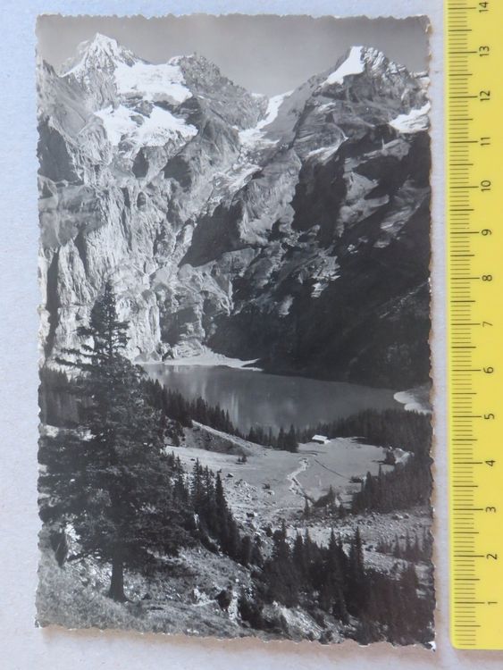 AK,CPA, OESCHINENSEE MIT BLÜMLISALP V.GROPPI AUS 1940 | Kaufen auf Ricardo