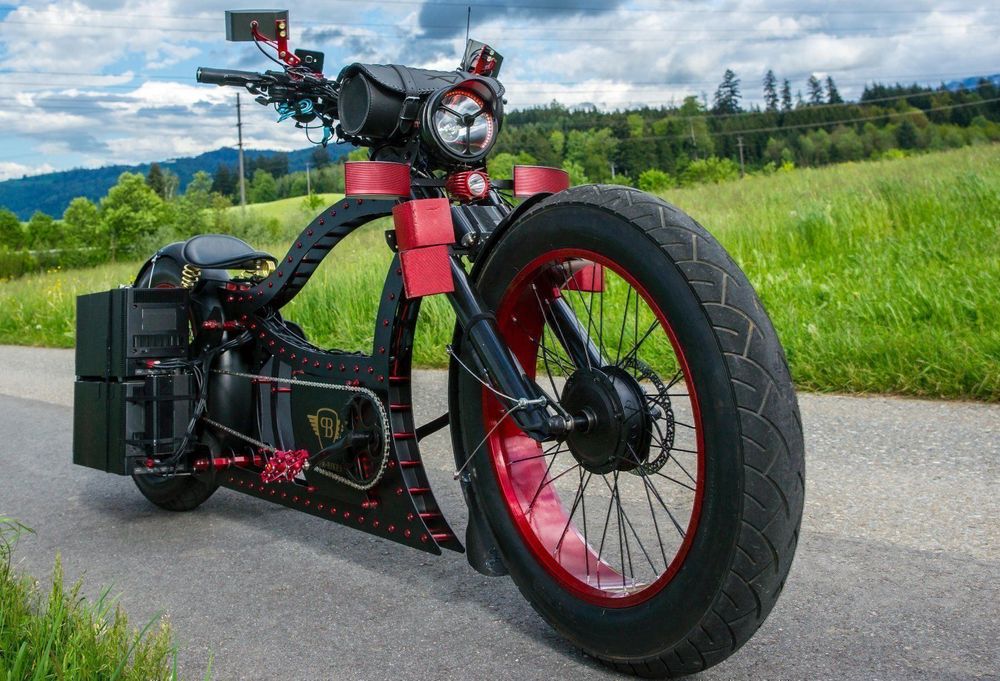 E-Bike Chopper Custom Cruiser (Neu (gemäss Beschreibung)) in Rotkreuz ...