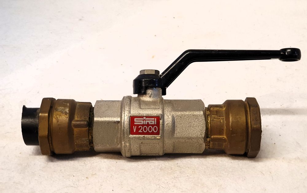 Kugelhahn Siral V 2000 DN 25 1 (Gebraucht) in Strengelbach für CHF 11 ...