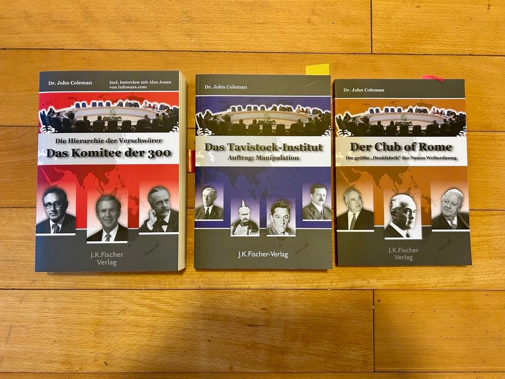 Dr. John Coleman: Komitee der 300, Tavistock, Club of Rome (Gebraucht ...