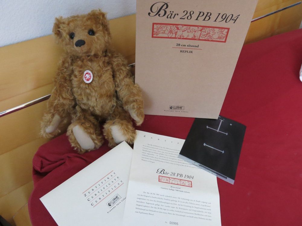 Steiff Teddybär 28 PB 1904 (Gebraucht) in Zürich für CHF 110 – mit ...
