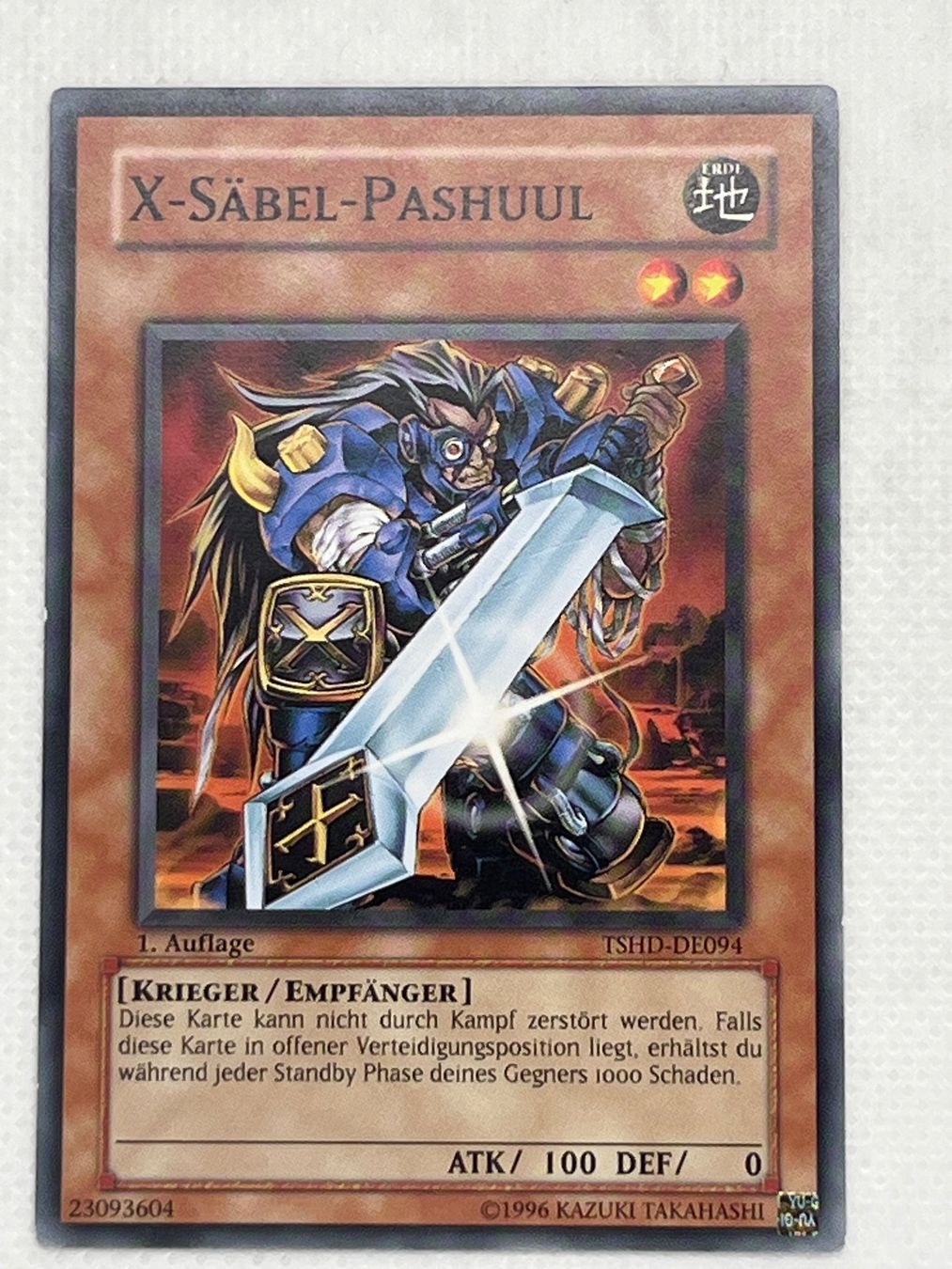Yu-Gi-Oh! Karte X-Säbel-Pashuul - Selten & Top Zustand! (Gebraucht) in ...