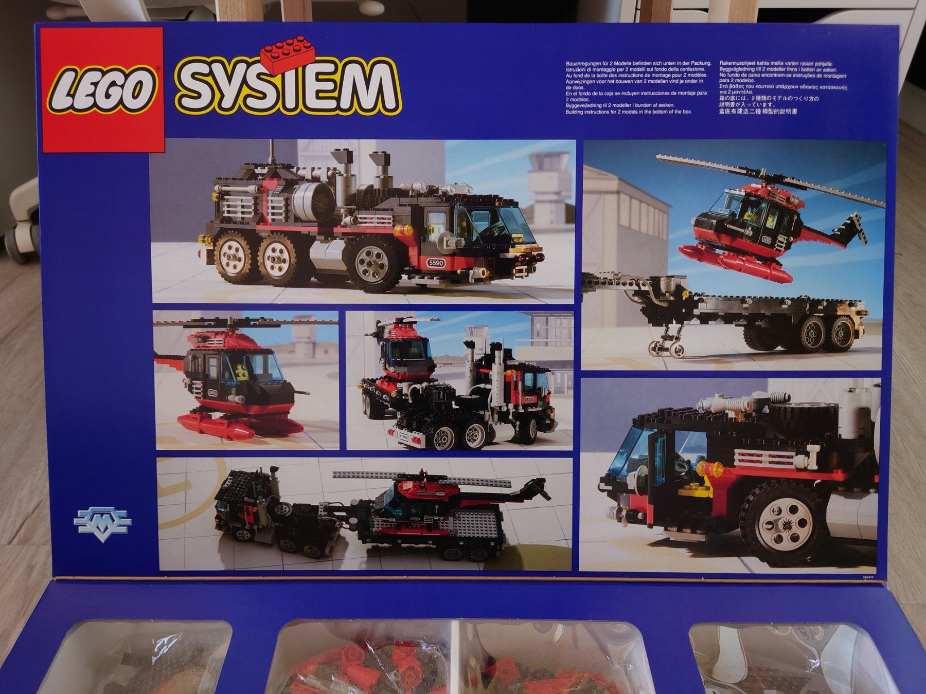5590 LEGO System Model Team Whirl & Wheel Super Truck MISB (Neuf avec ...