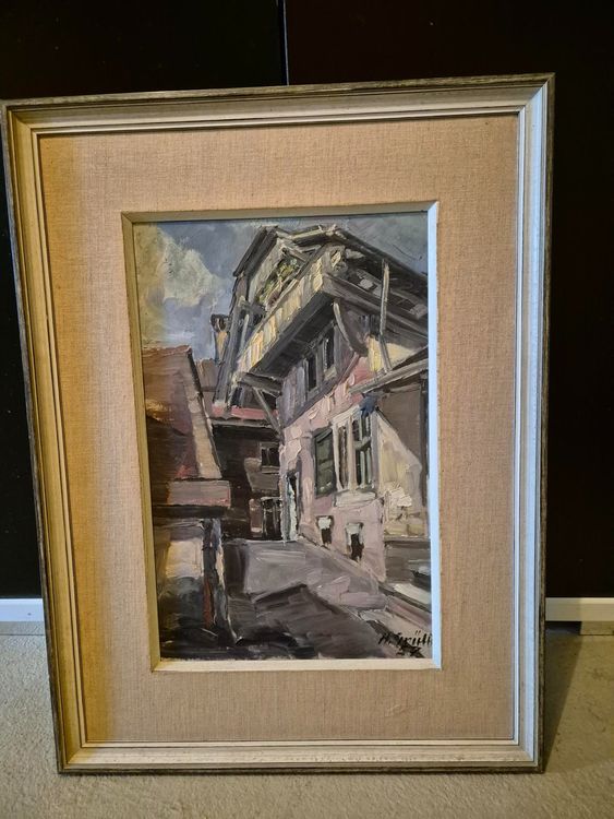 Gemälde vom Künstler Hans Grütter (1900 - 2000), signiert | Kaufen auf ...