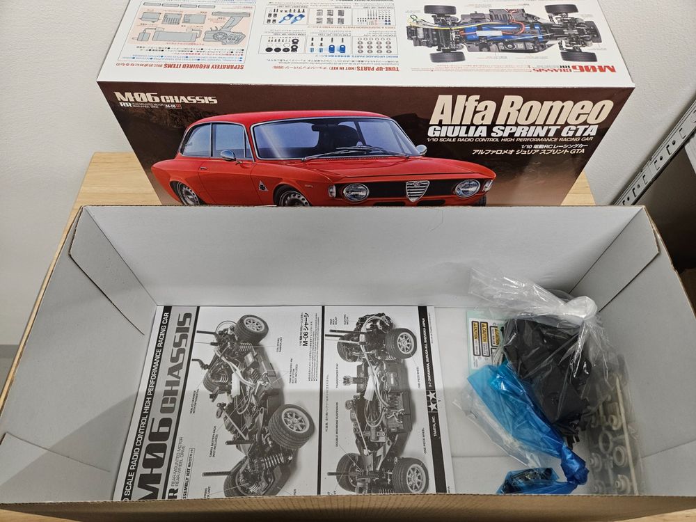 Tamiya Alfa Romeo Giulia Sprint GTA M-06 58486 | Kaufen auf Ricardo