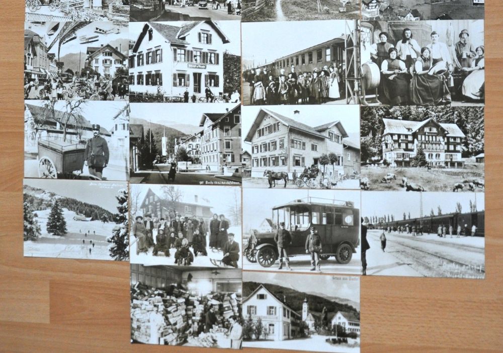 30 Ansichtskarten „Buchs SG in alten Ansichten“ (Neu (gemäss ...