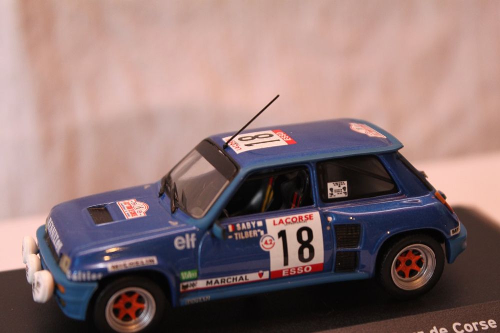 Edicola - Renault 5 Turbo Tour de Corse 1980 B.Saby - 1/43 (Gebraucht) in Reconvilier für CHF 21 ...