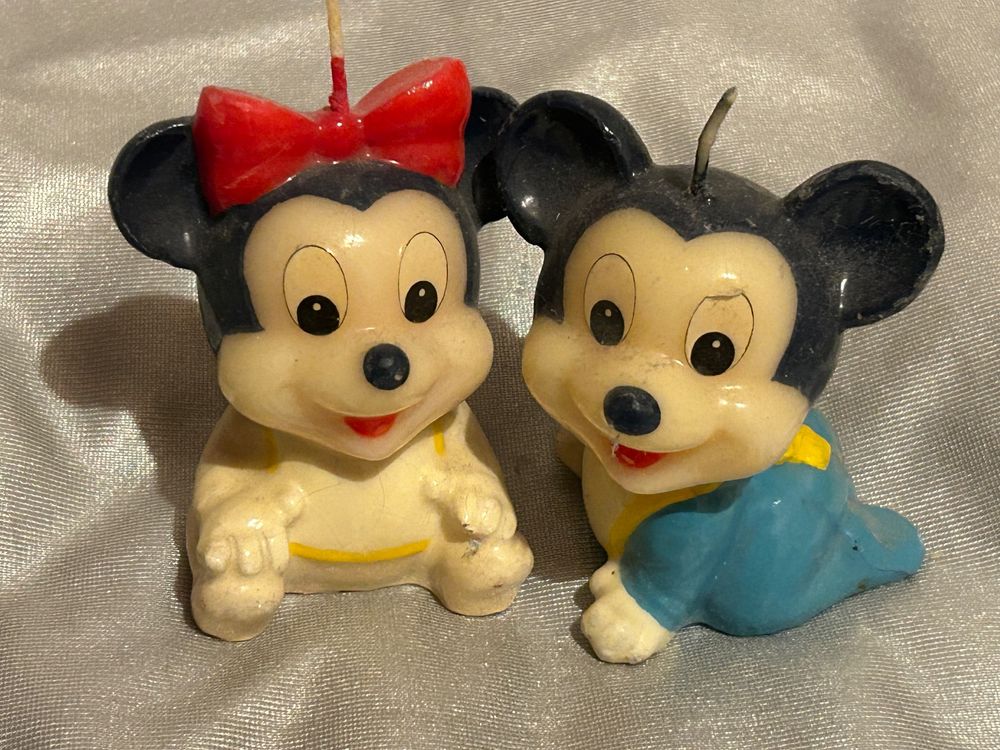 ***Disney Minny&Micky-Baby Kerzen*** (Gebraucht) in Winterthur für CHF ...