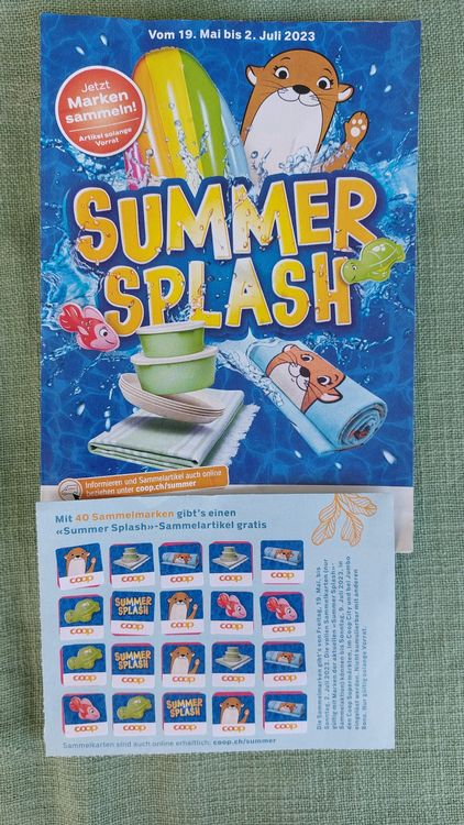 1 Volle Karte Summer Splash ( 40Punkte) (Neu (gemäss Beschreibung)) in ...