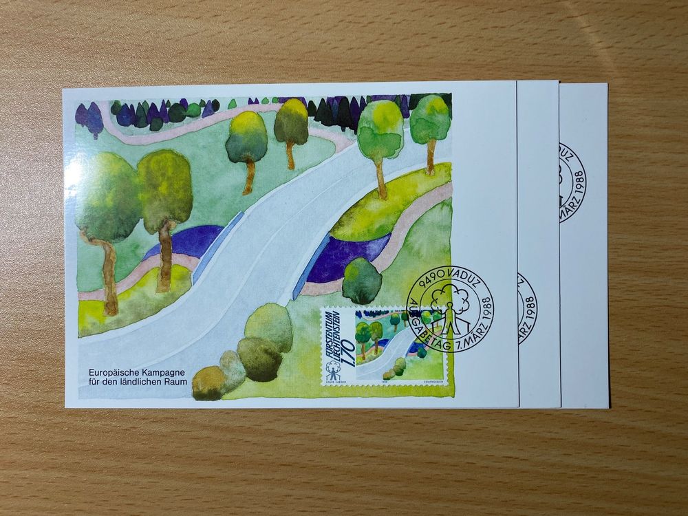 Liechtenstein Maximumkarten 1988 | Kaufen auf Ricardo