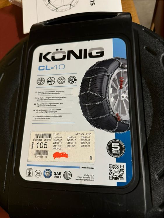 König Schneeketten CL-10 Gr. 105 | Kaufen auf Ricardo