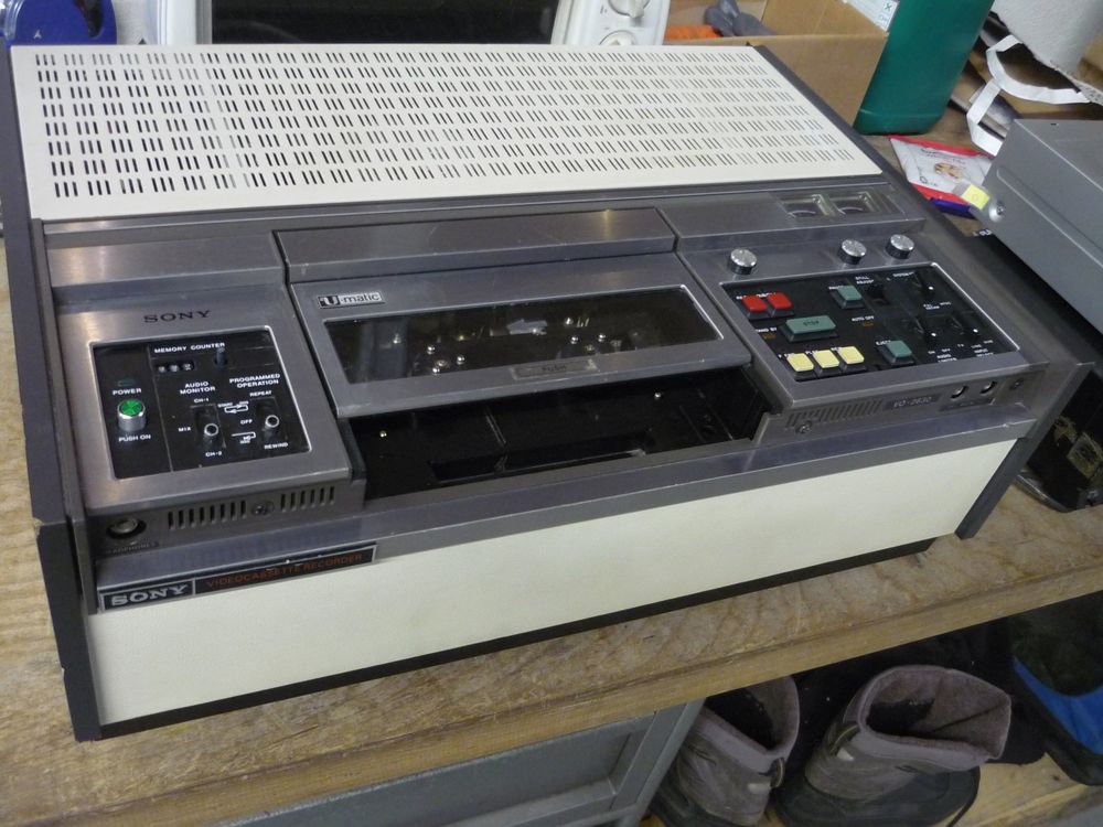 Sony VO 2630 U-Matic Videorecorder - Vintage Profi (Gebraucht) in ...