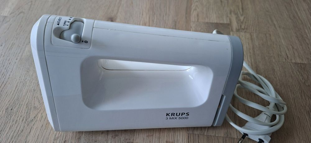 KRUPS 3 MIX 5000 Handmixer, 350W – Top Zustand + Zubehör (Gebraucht) in ...