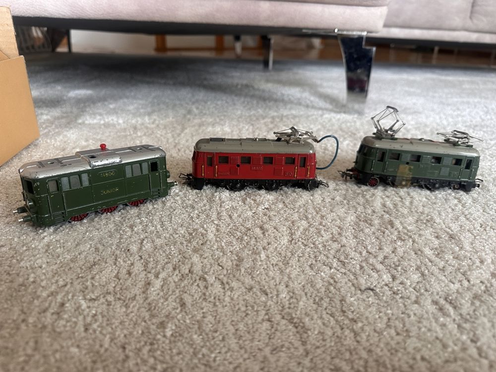 Lot de 3 wagons 2x Märklin 1x Junior (Gebraucht) in St-Sulpice VD für ...