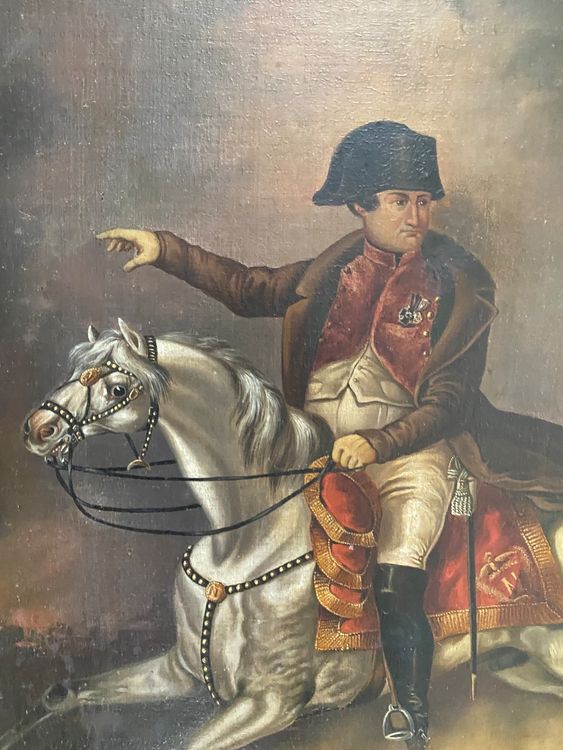 Seltenes antikes 1700er Napoleon Ölgemälde (Gebraucht) in Meilen für ...