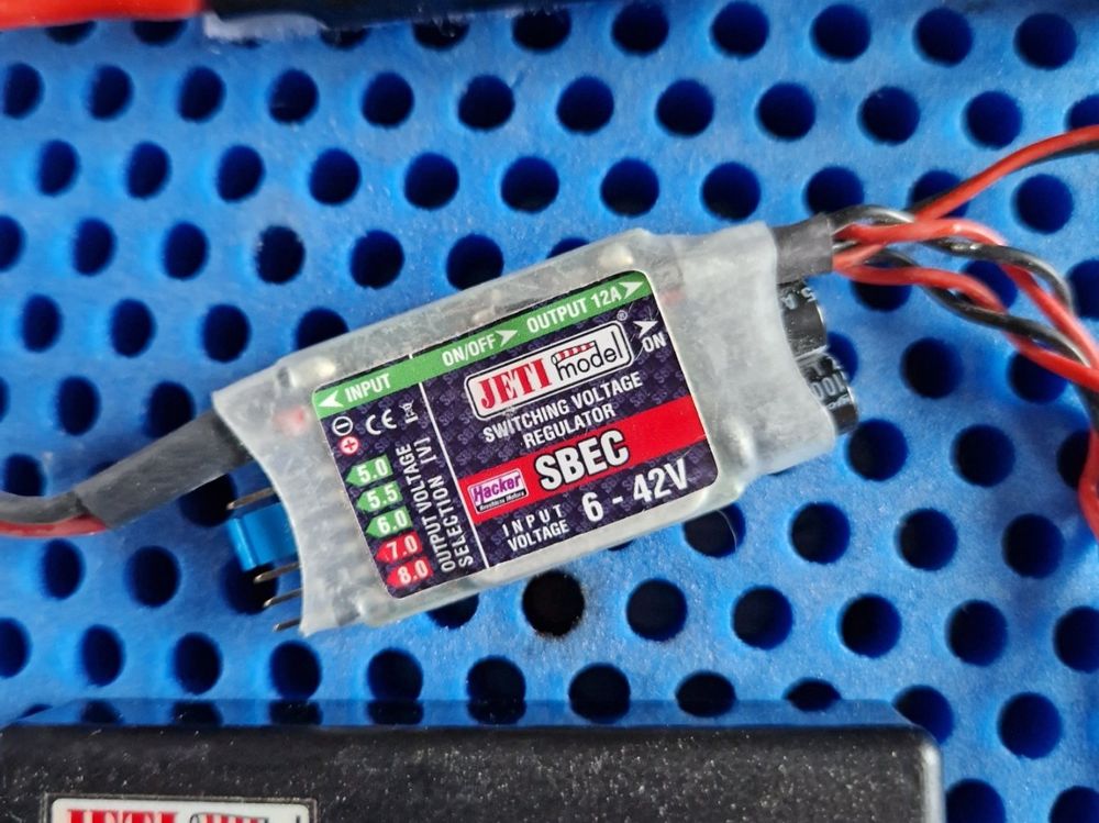 Jeti Master Spin 70 OPTO MIT Jeti SBEC 6 - 42V und Jeti Box (Gebraucht ...