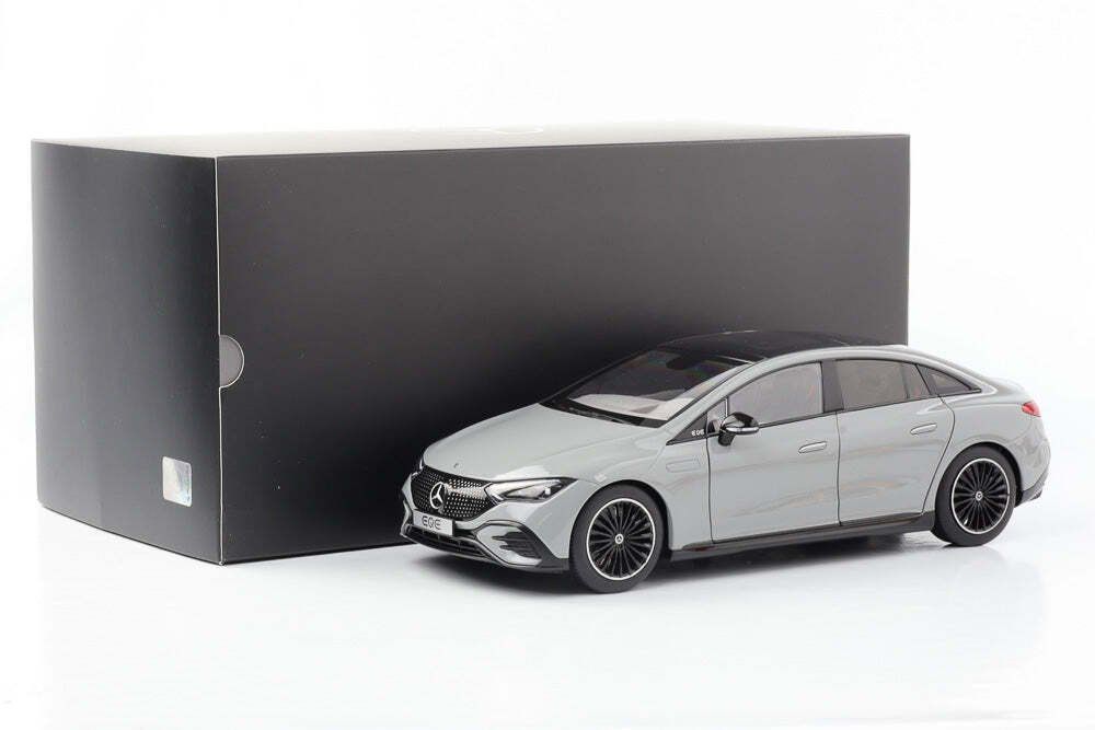 Mercedes-Benz EQE AMG Line alpingrau 2023 NZG 1/18 NEUHEIT (Neu und ...